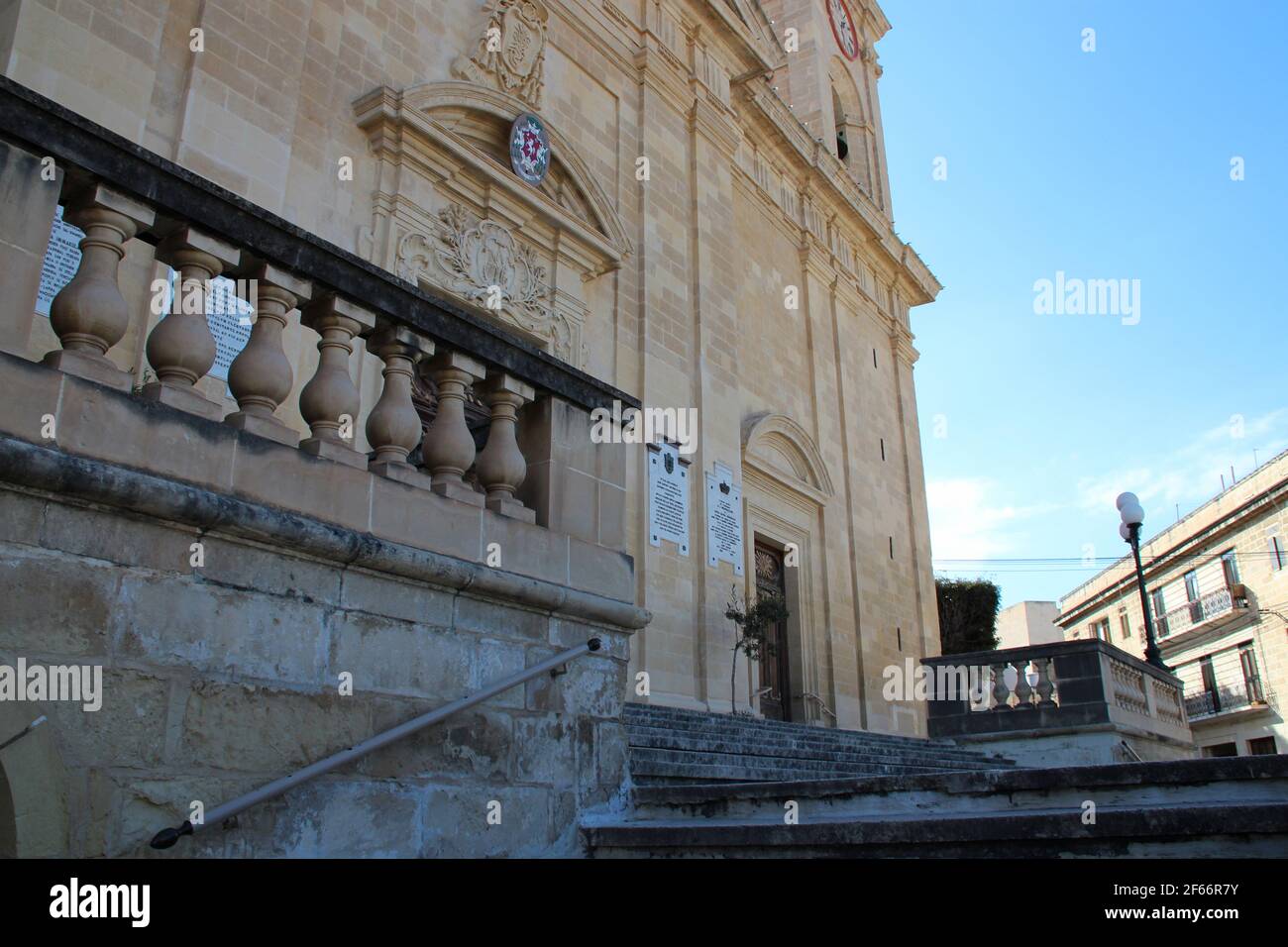 church (our lady of immaculate conception) in bormla in malta Stock ...