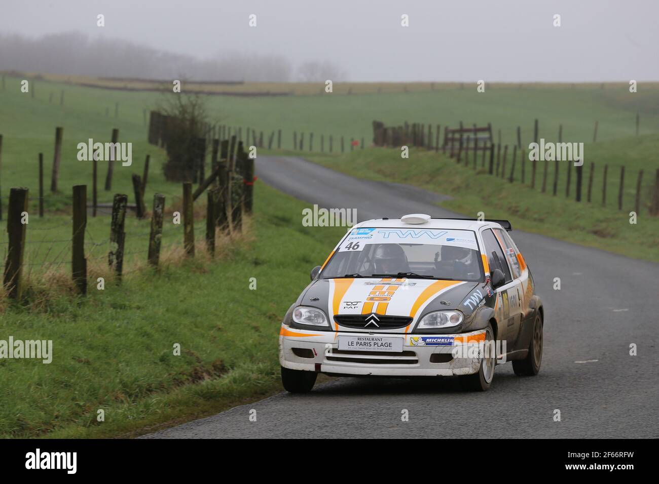 46 PERRIN Pierre Alexandre PERRIN Margaux Citroen Saxo Action during ...