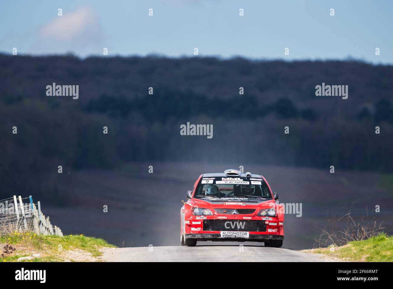 Mitsubishi lancer wrc hi-res stock photography and images - Alamy