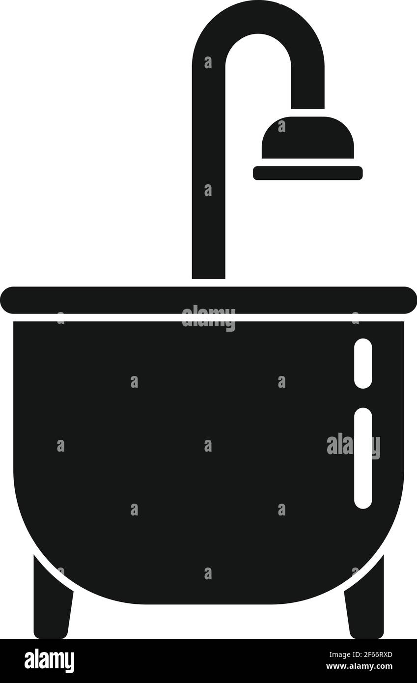 Shower jacuzzi icon, simple style Stock Vector Image & Art - Alamy