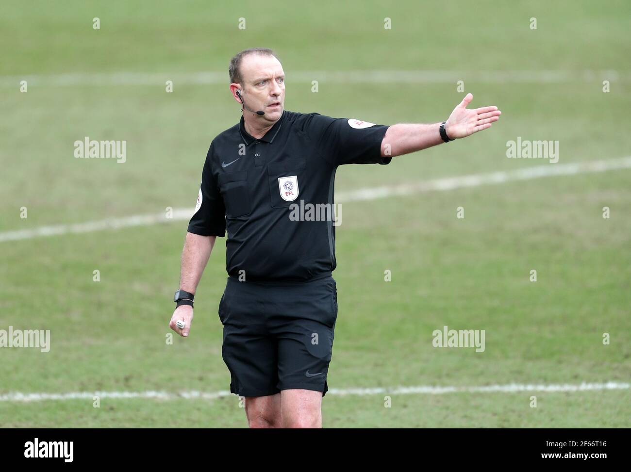 Referee Carl Boyeson Stock Photo - Alamy