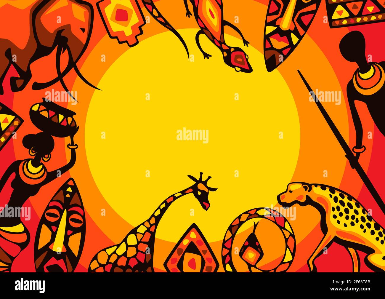 African native animals Stock Vector Images - Alamy