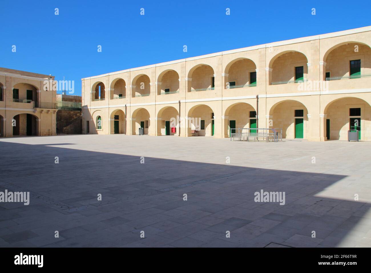 saint-elmo fort in valletta in malta Stock Photo - Alamy