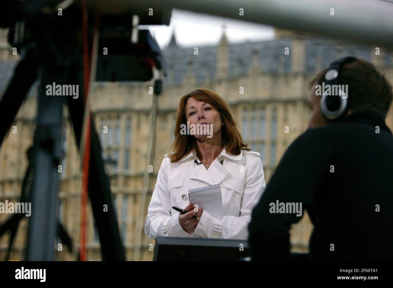 Kay Burley, Sky News, reporting from Westminster after the cabinet ...