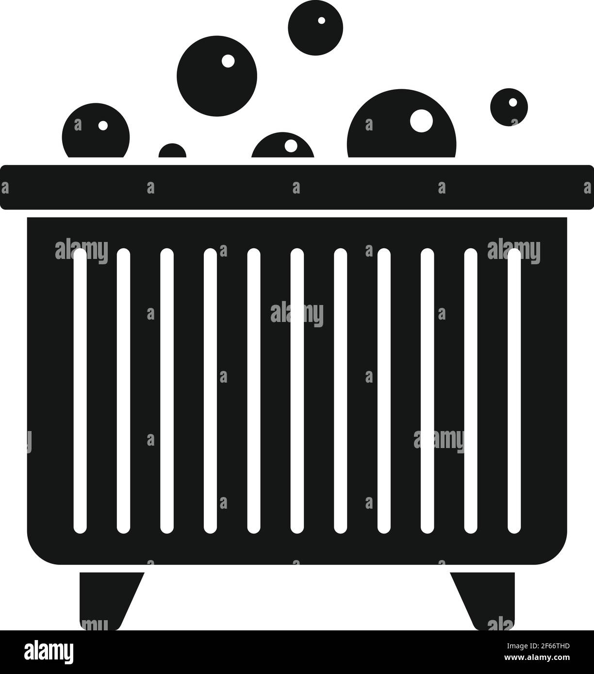 Bubble jacuzzi icon, simple style Stock Vector Image & Art - Alamy