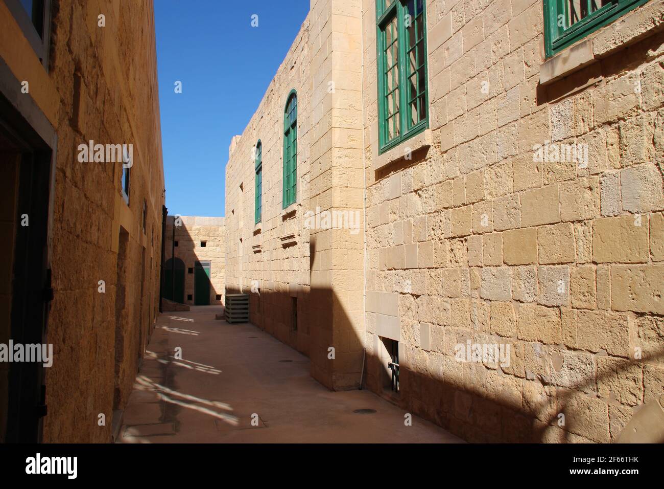 saint-elmo fort in valletta in malta Stock Photo - Alamy