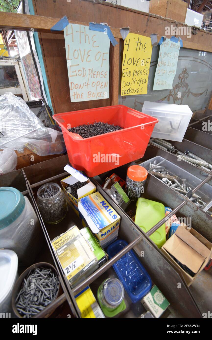 Donated and rescued items for resale for retro building and collectors ...