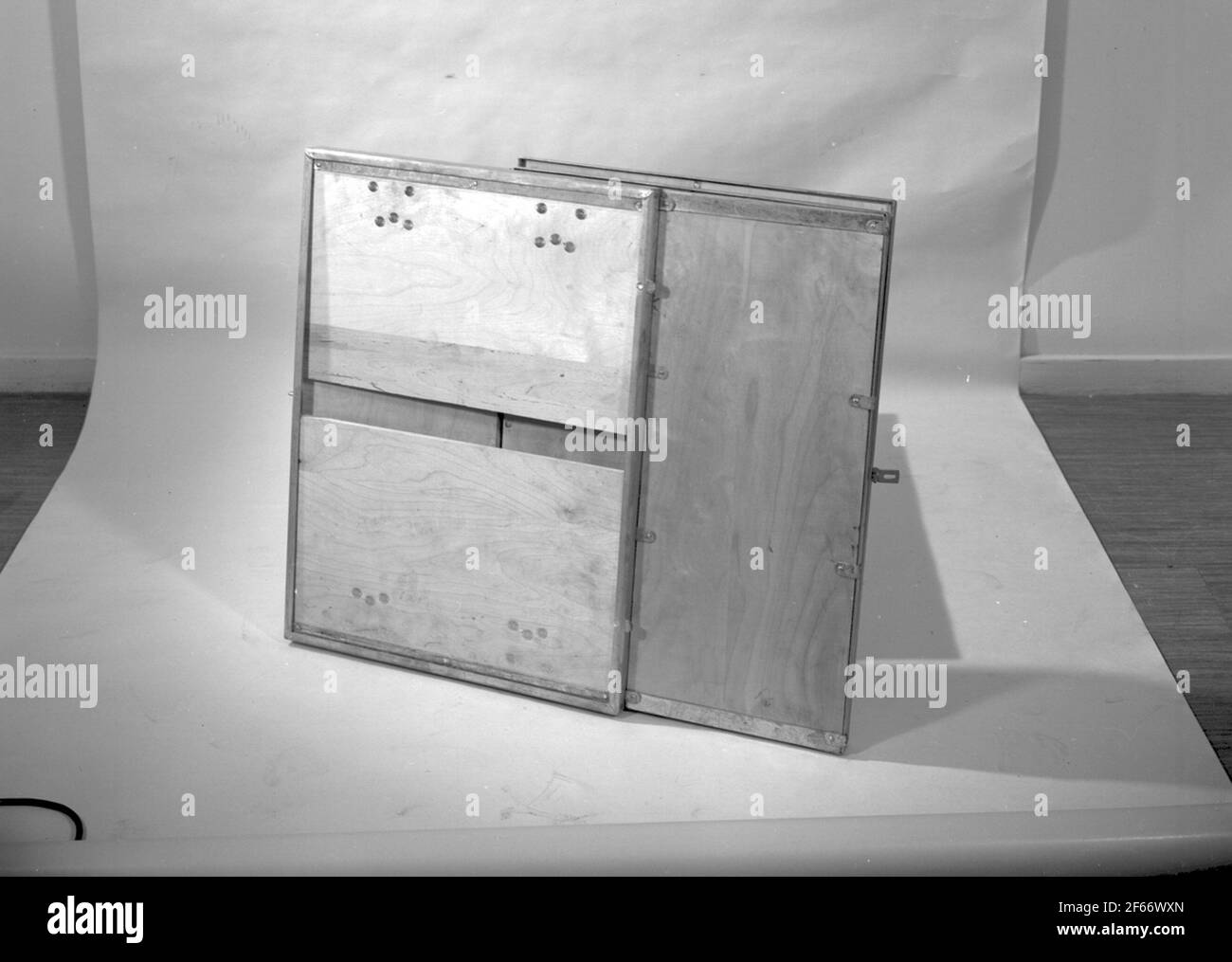 Folding boxes. Small container Stock Photo - Alamy