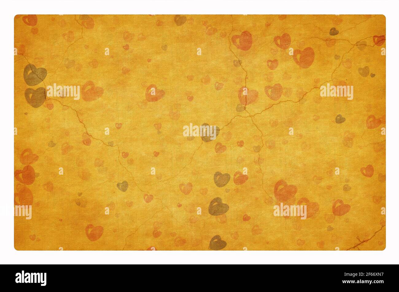 heart on a retro old paper texture with clipping path Stock Photo - Alamy