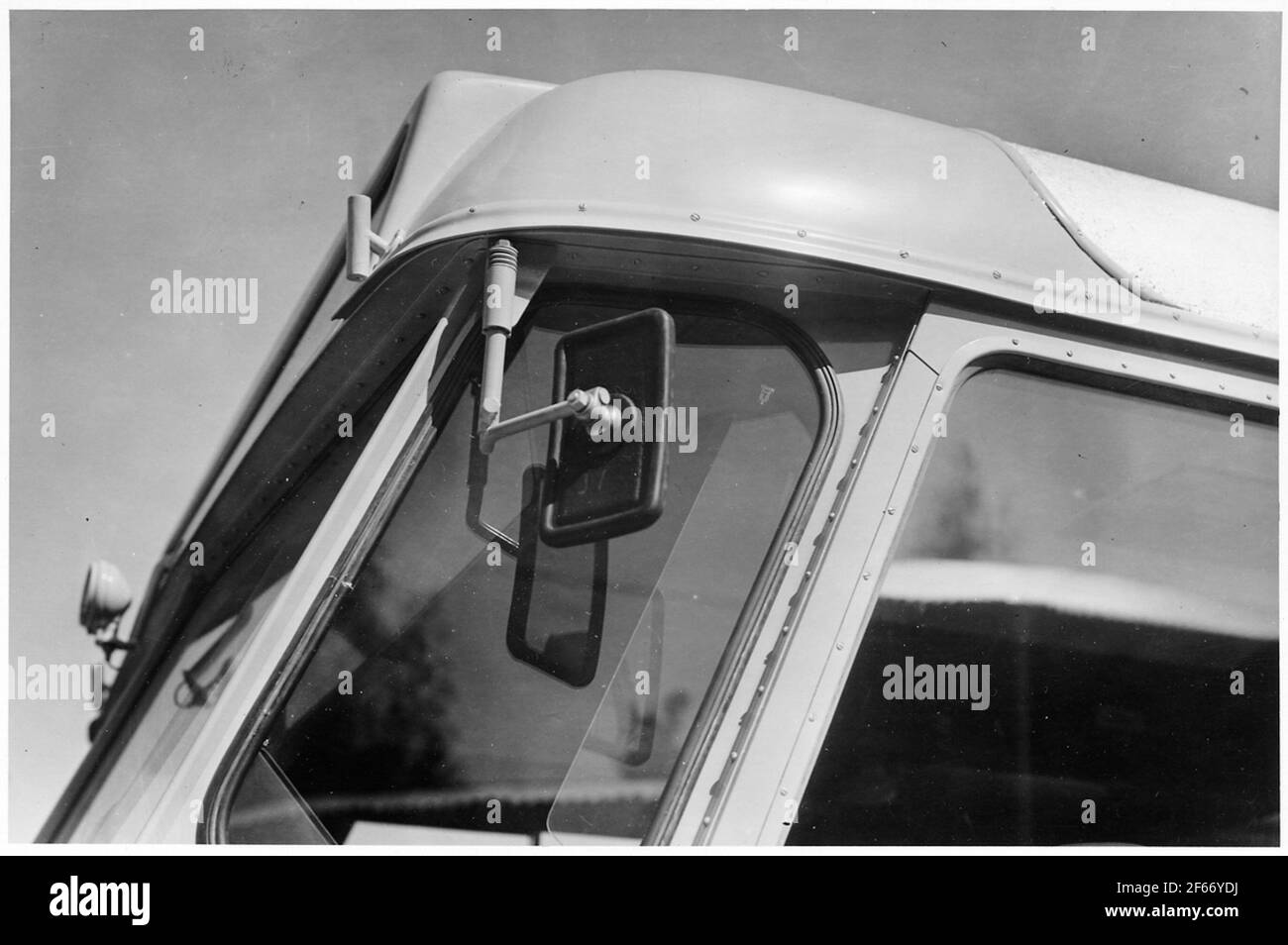 Front on a bus Stock Photo - Alamy