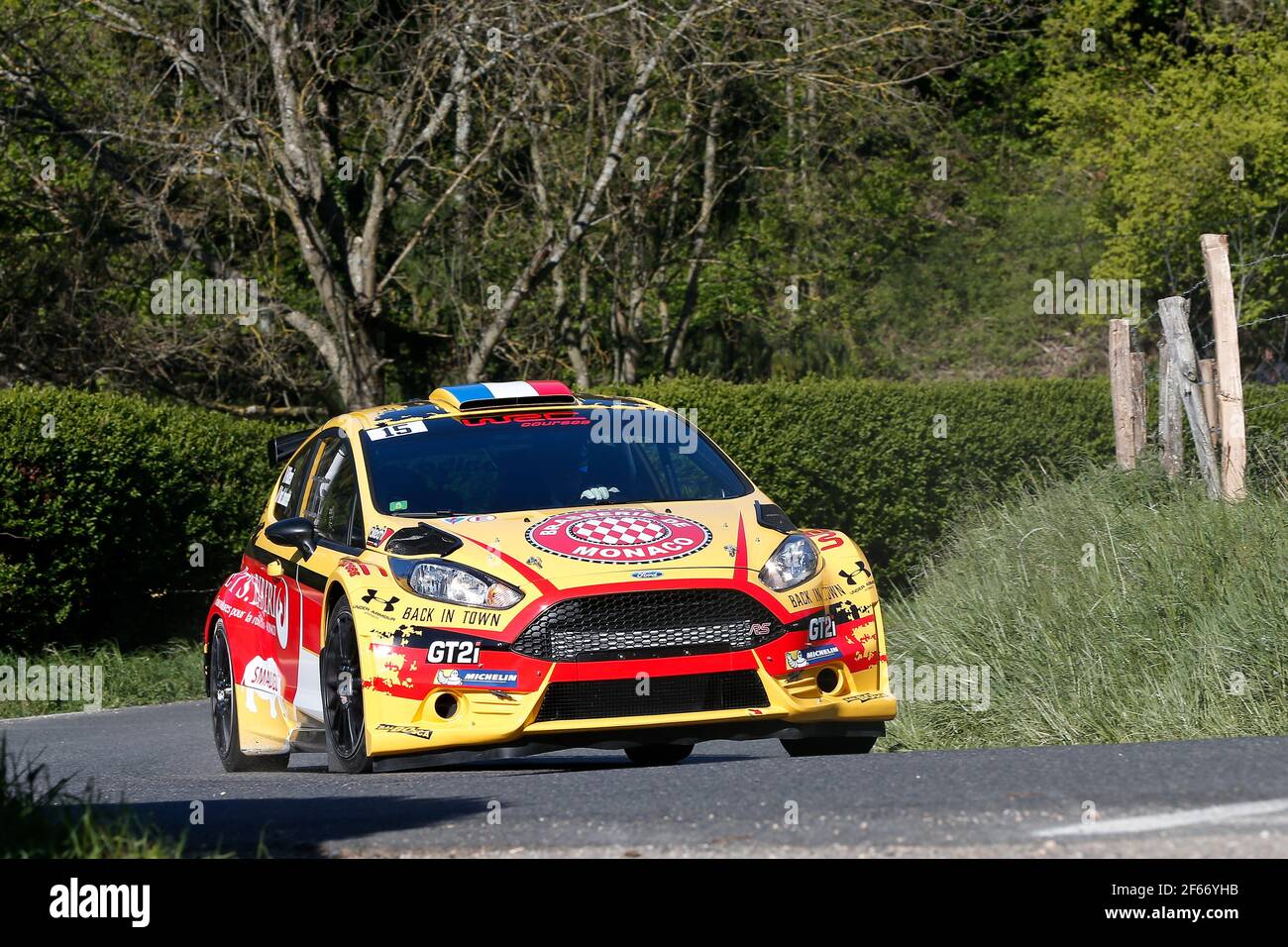 15 RIBERI Bruno HAUT LABOURDETTE Florian Ford Fiesta Action during the ...