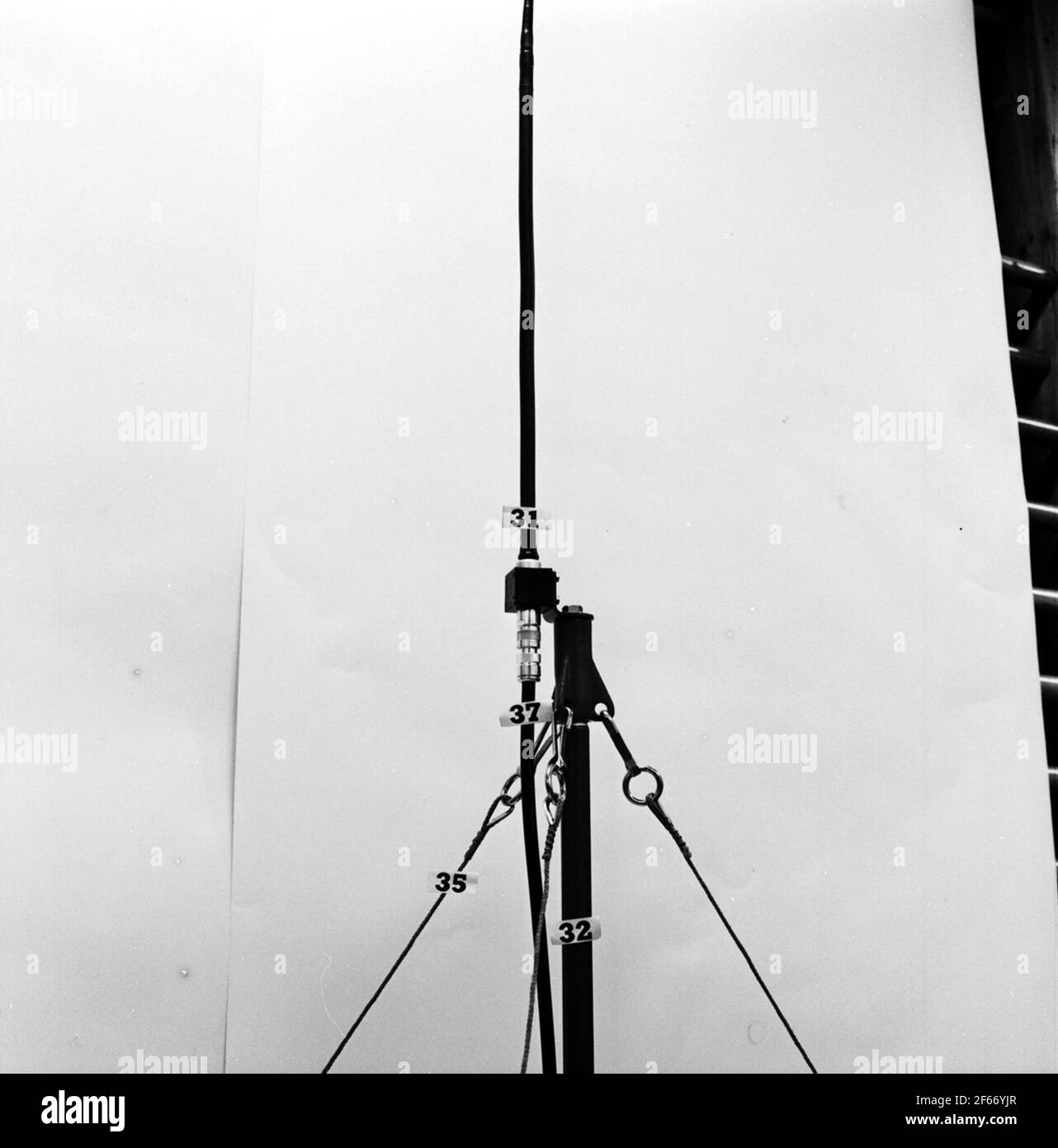 Aerial to Communication Radio Stock Photo - Alamy