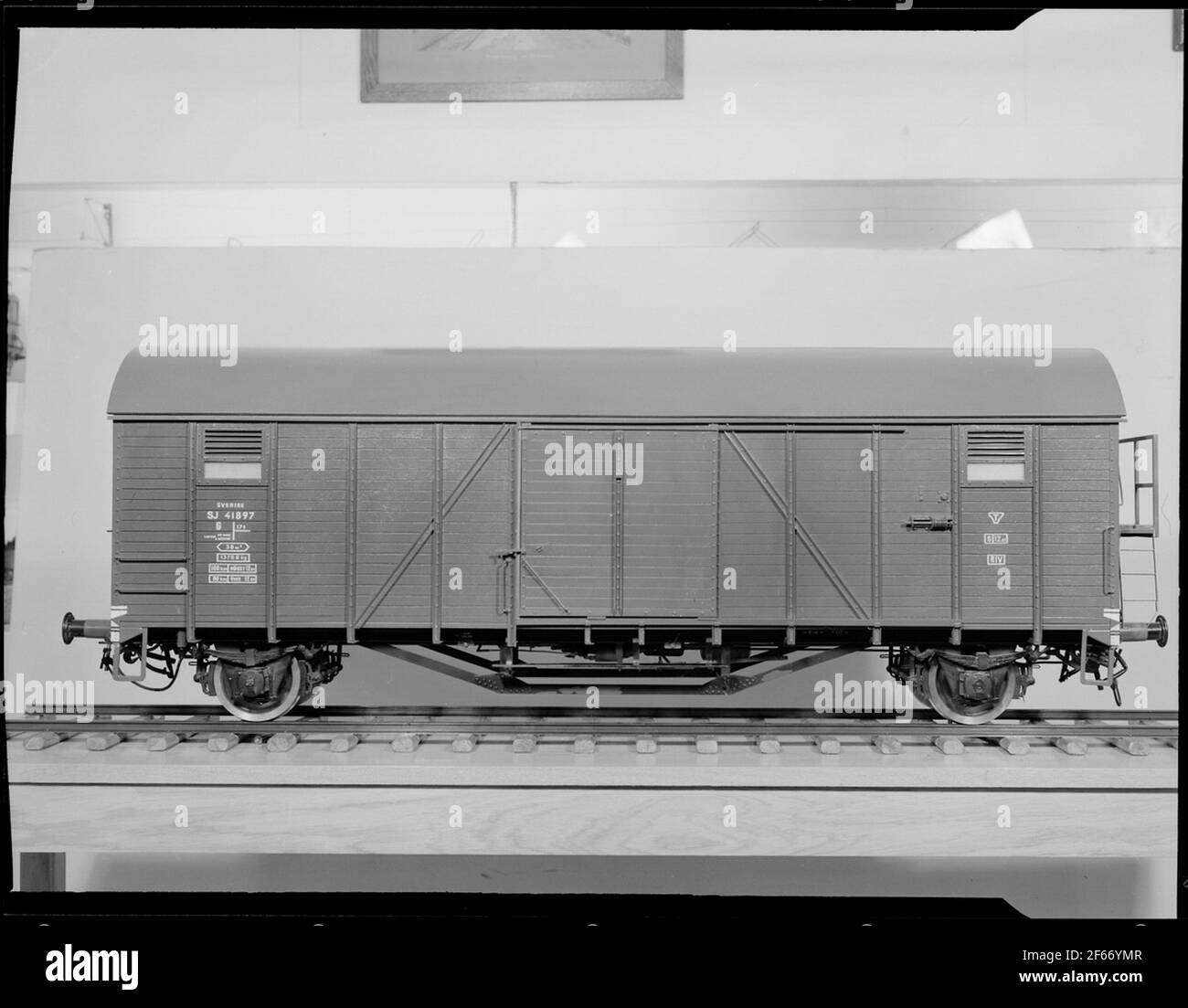 Closed wagon Black and White Stock Photos & Images - Alamy