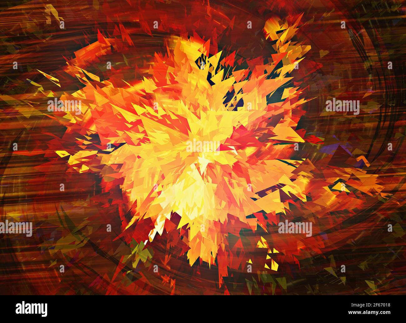 burst of broken star backgrounds Stock Photo - Alamy