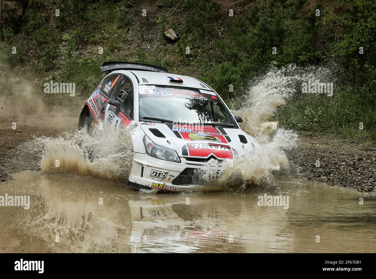 06 FERAUD Cyrille DUCHEMIN Aymeric Citroën C4 WRC action during the ...