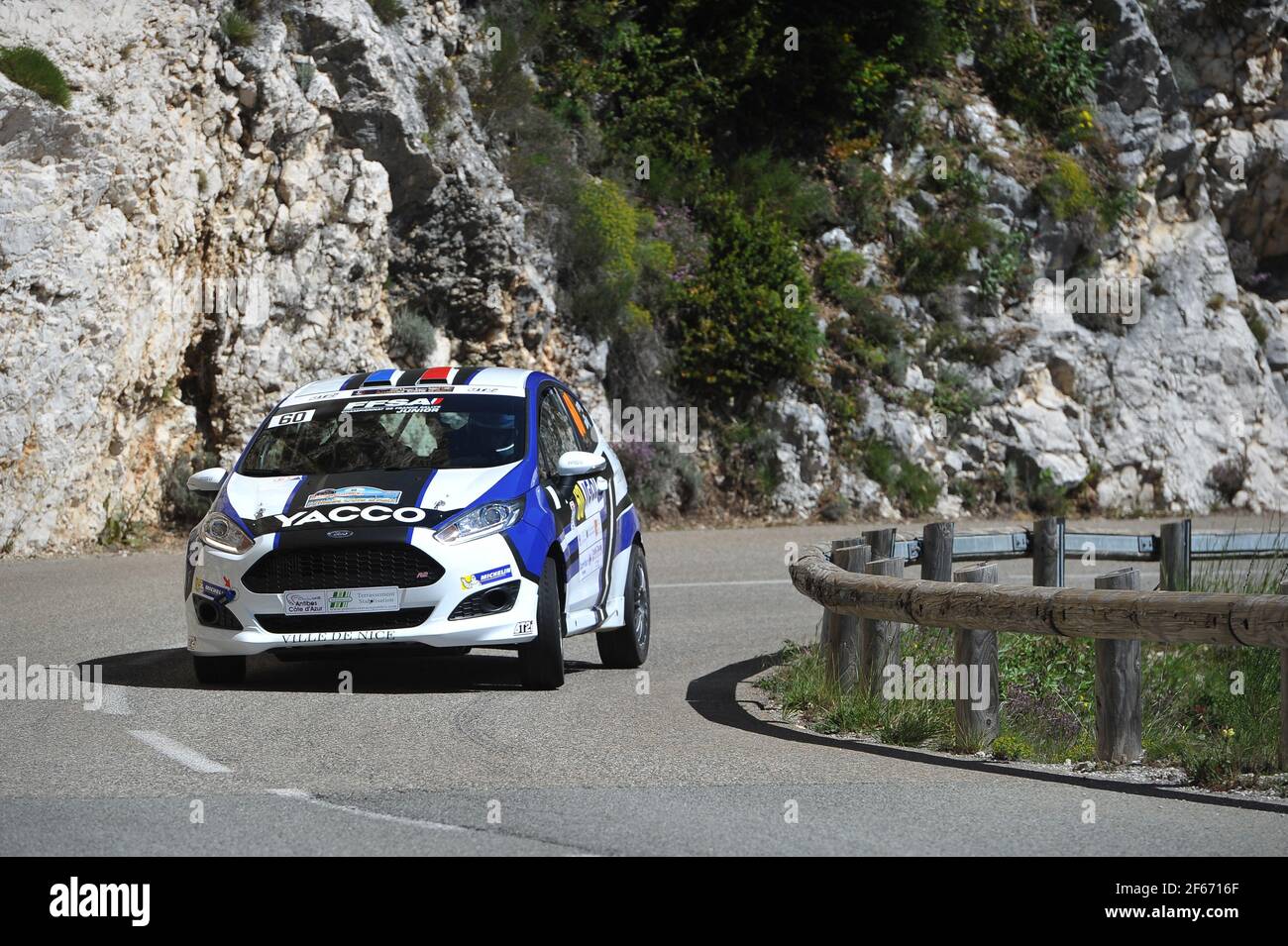 60 FOTIA Anthony Ford Fiesta action during the 2017 French rally ...