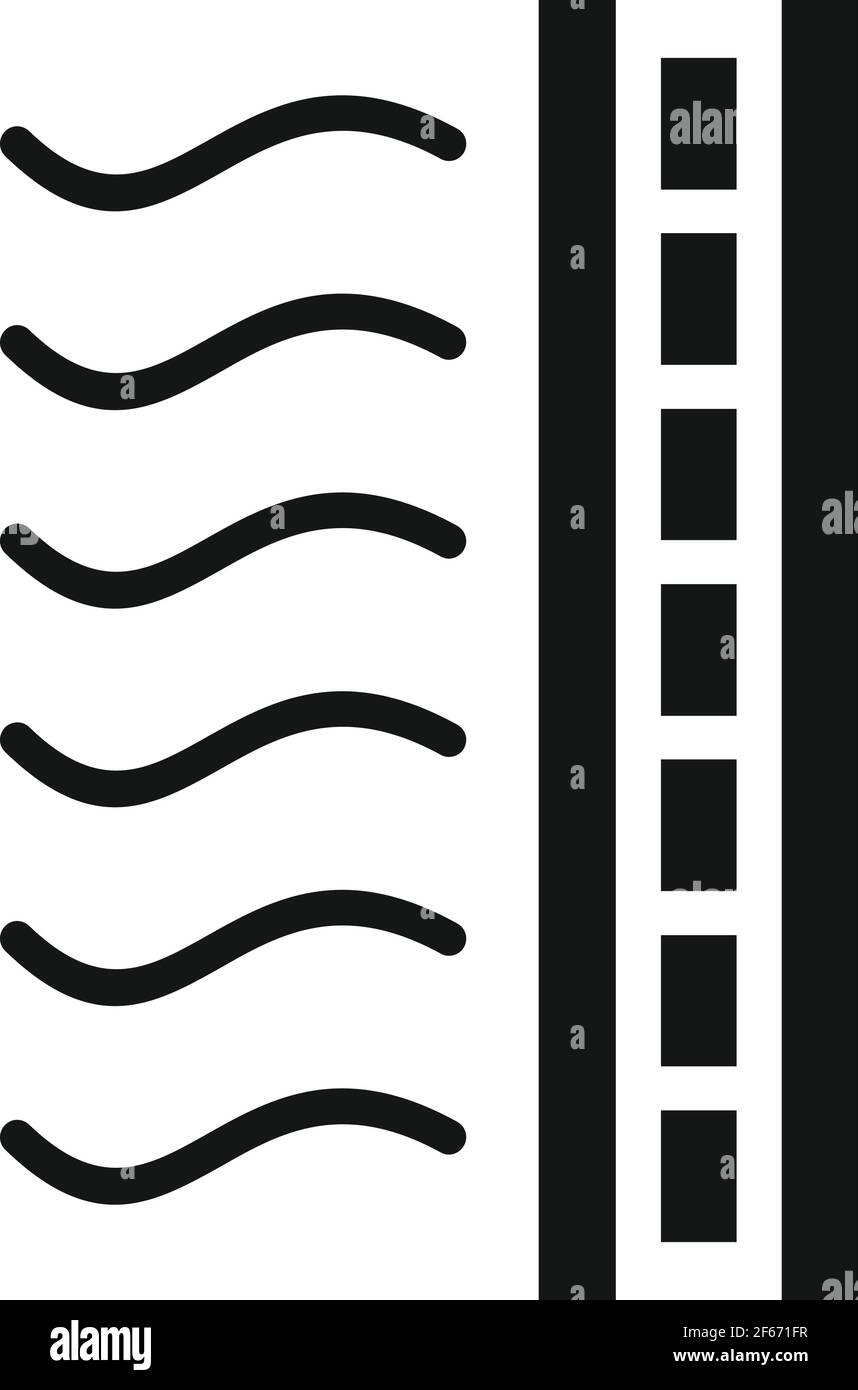 Sound record absorbing icon, simple style Stock Vector Image & Art - Alamy