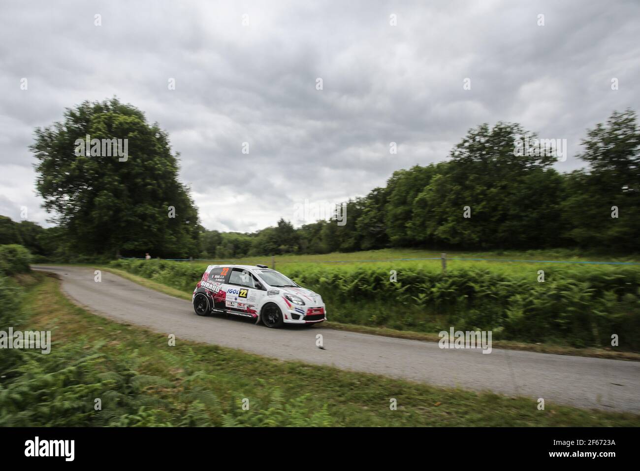 22 GIRAUD Frank BRUNEL Amandine RENAULT TWINGO RS during the 2017 ...