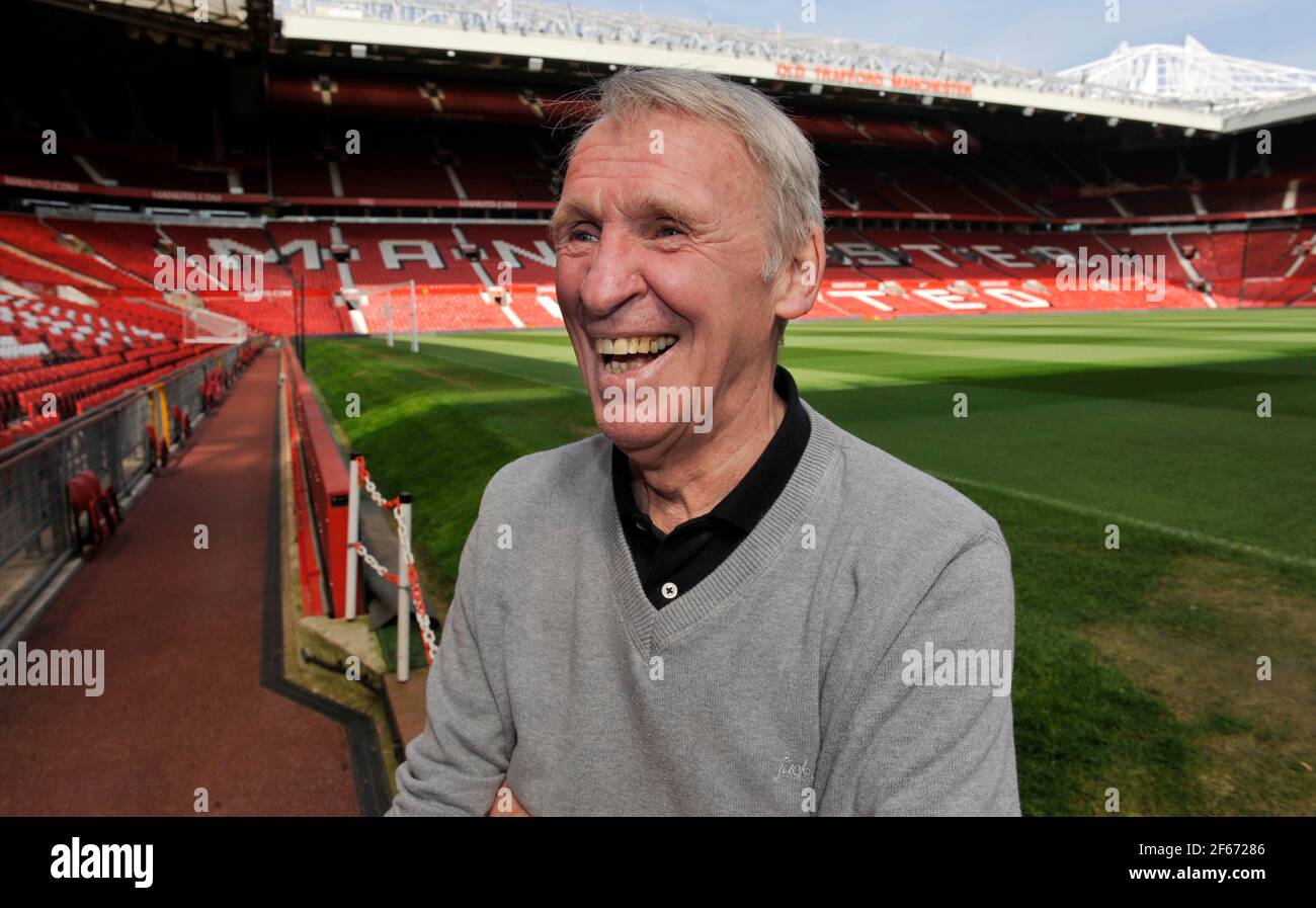 PADDY CRERAND ex MAN UTD PLAYER AT OLD TRAFFORD. 20/4/2011 PICTURE ... PADDY CRERAND ex MAN UTD PLAYER AT OLD TRAFFORD. 20/4/2011 PICTURE ...