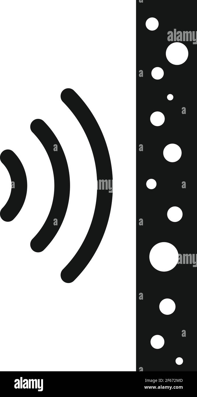 Foam soundproof wall icon, simple style Stock Vector Image & Art - Alamy