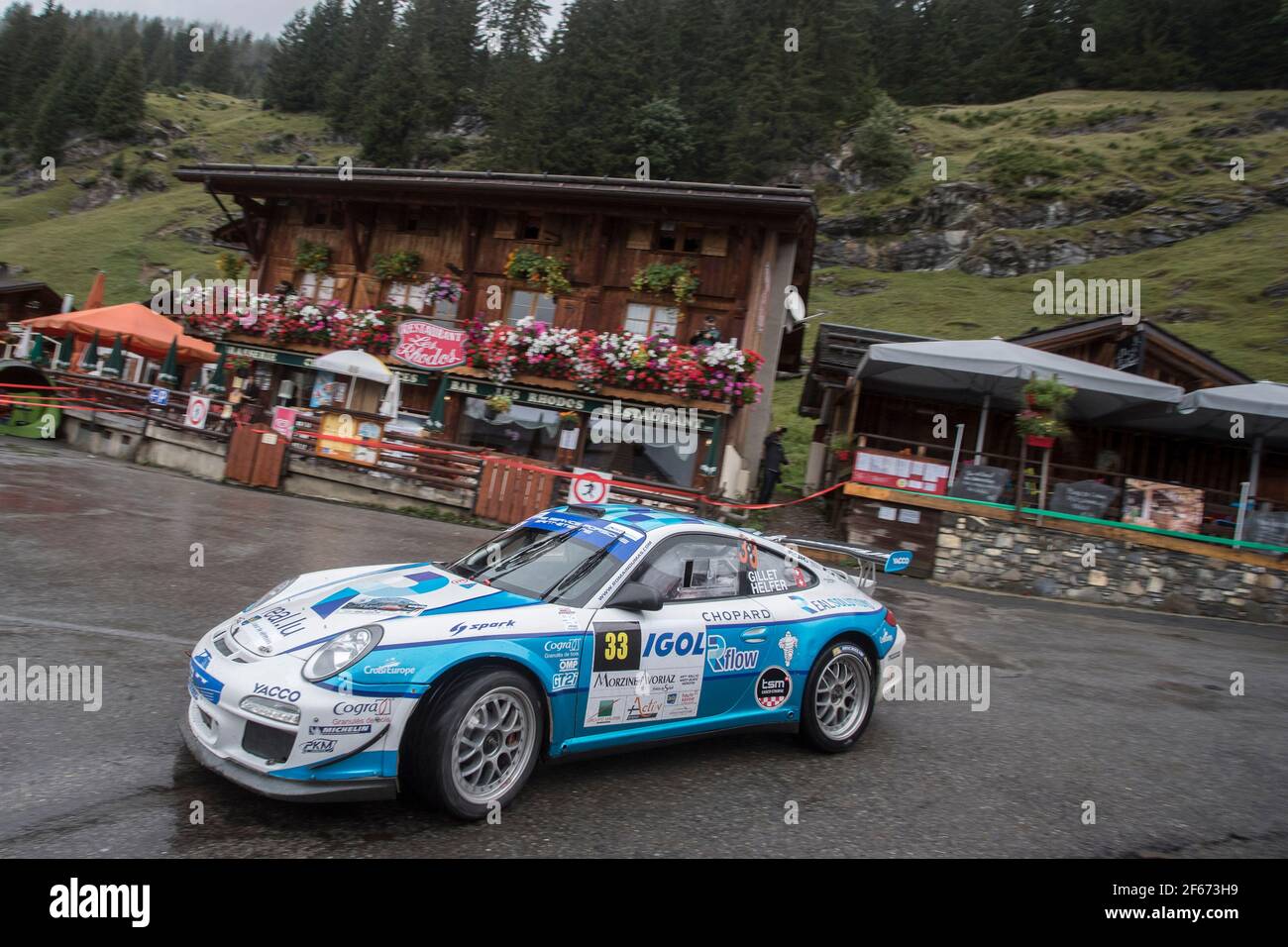 33 GILLET Olivier HELFER Frédéric Porsche 997 GT3 action during the ...