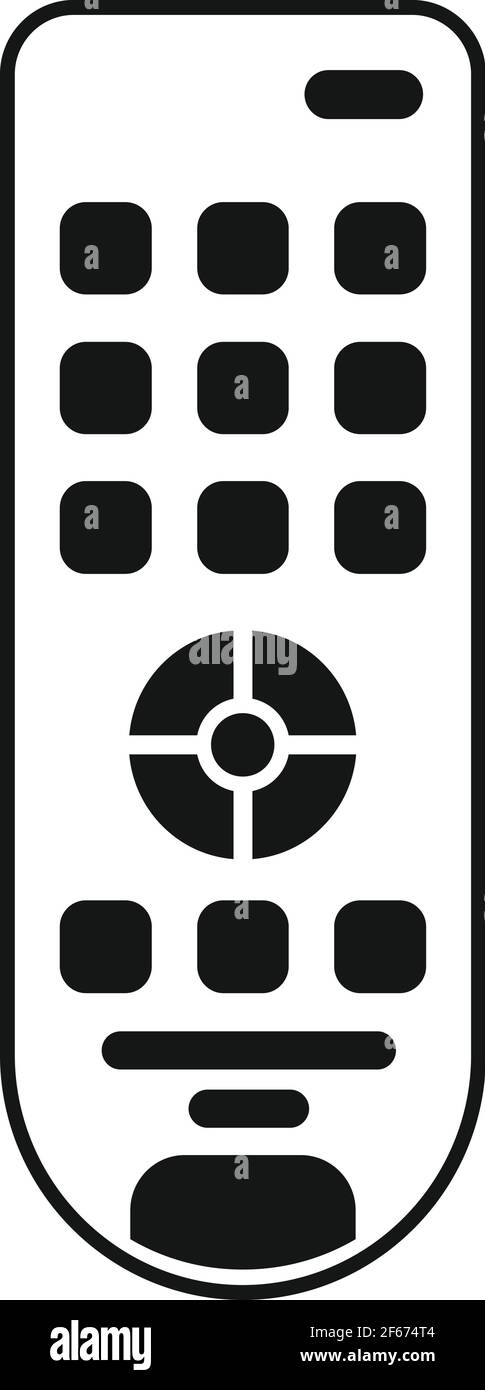 Remote Control Icon With Hand