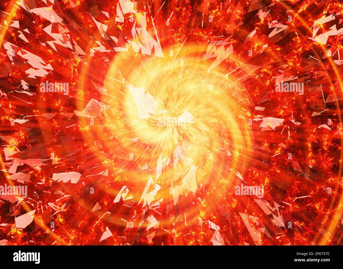 burst flash of broken star background Stock Photo - Alamy