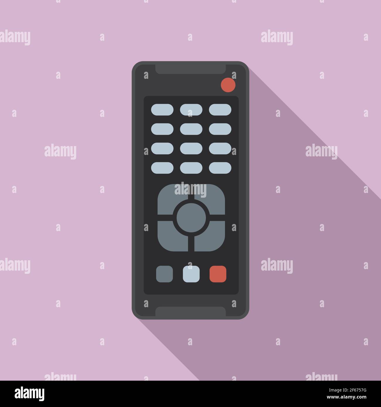 Device remote control icon, flat style Stock Vector Image & Art - Alamy
