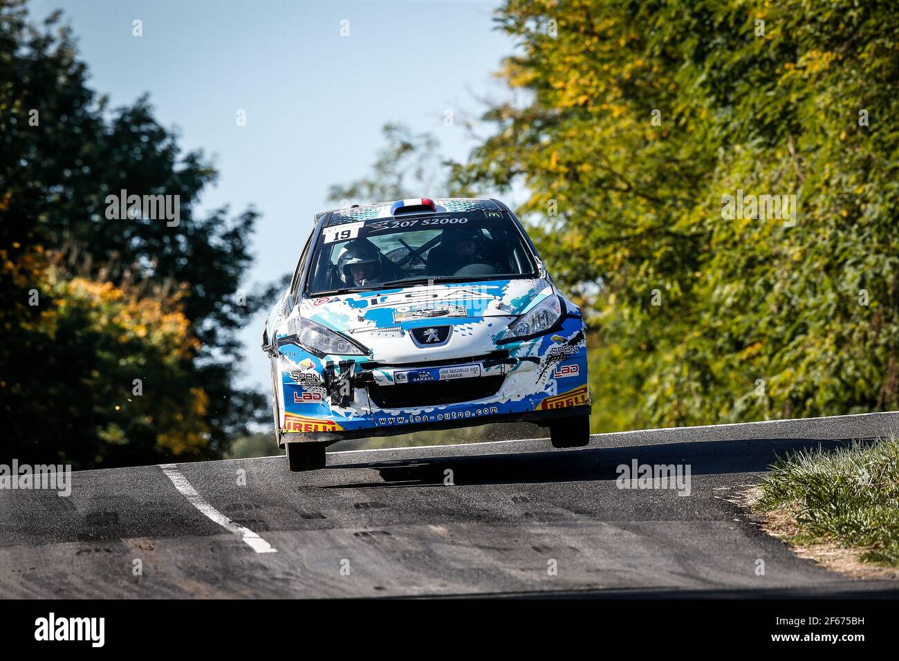 19 LEMAITRE Eddie, CHAUFFRAY Thomas, Peugeot 207 S2000, Action during ...