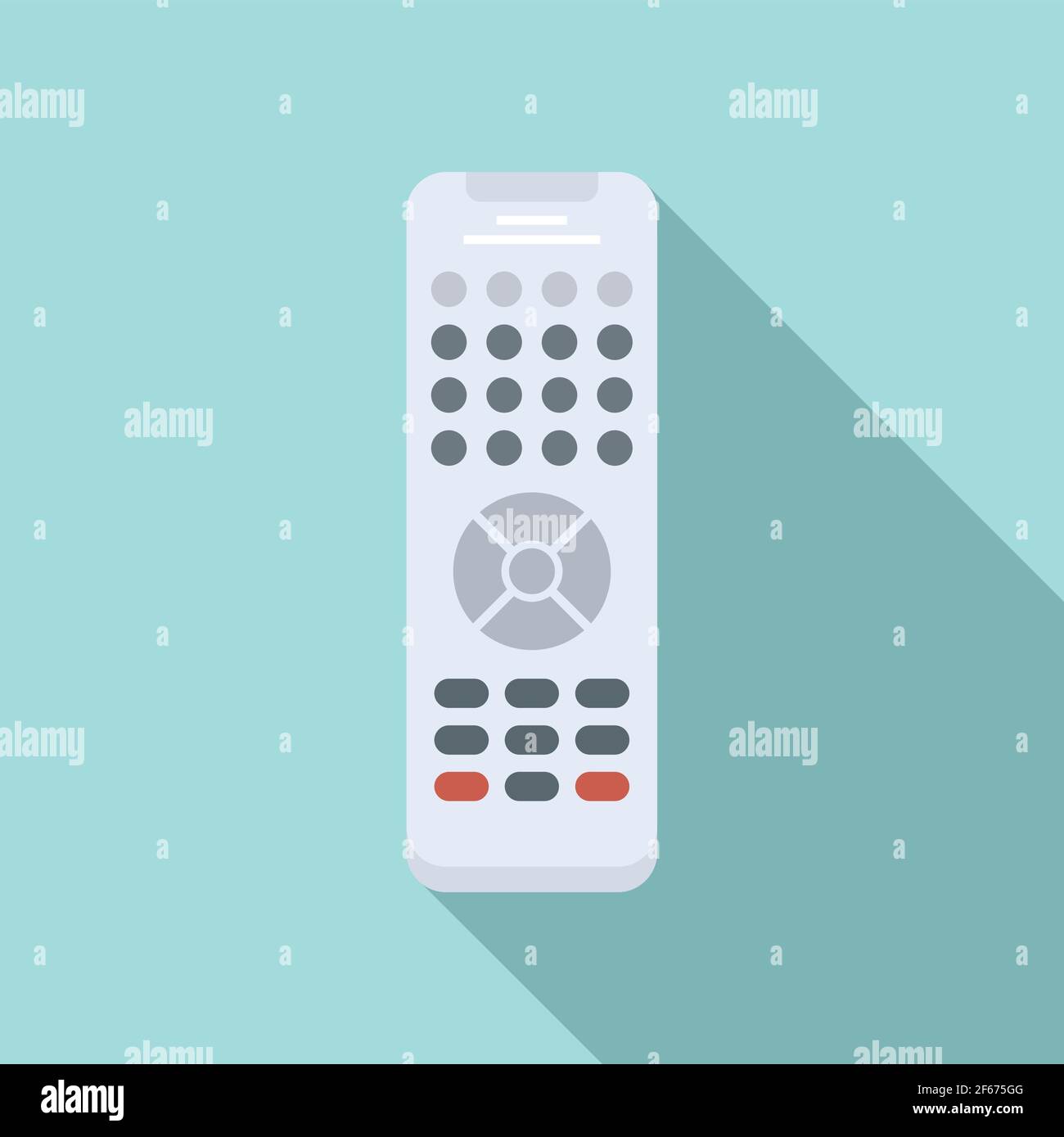Infrared remote control icon, flat style Stock Vector Image & Art - Alamy