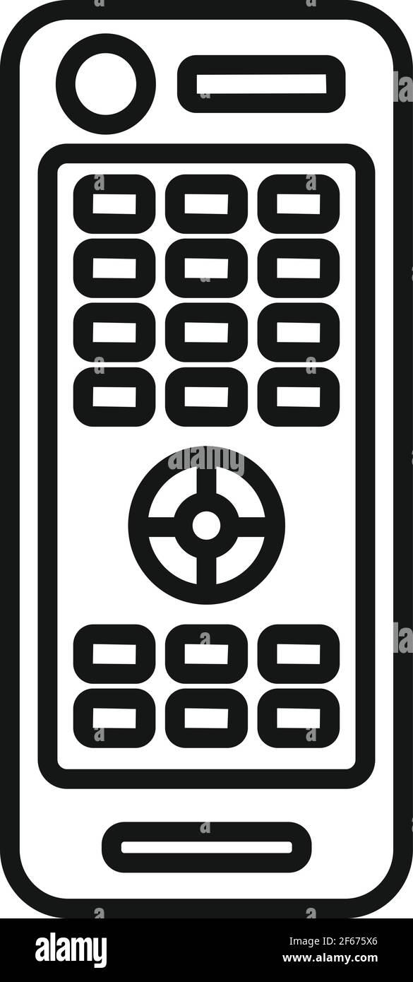 Remote control icon, outline style Stock Vector Image & Art - Alamy Remote control icon, outline style Stock Vector Image & Art - Alamy