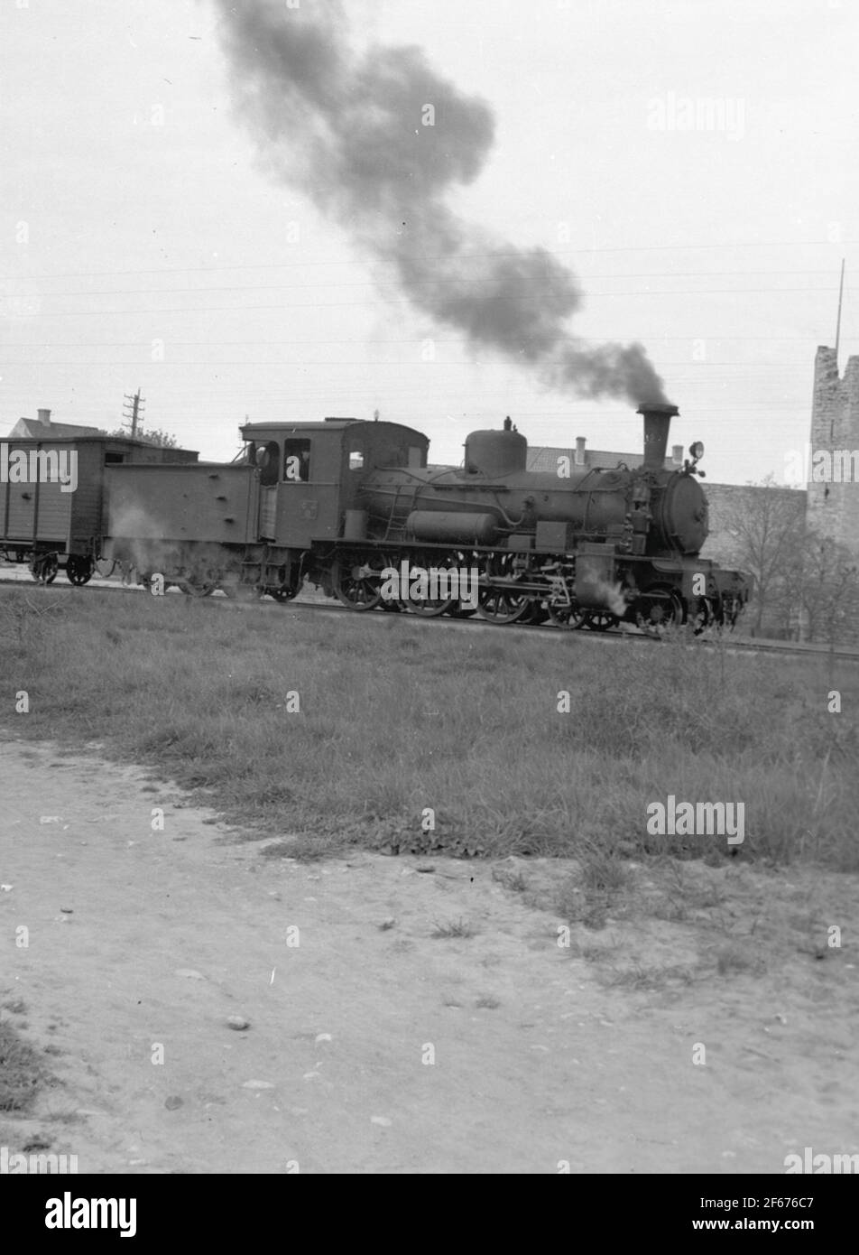 GJ Lok 12 "learning bridge". Gotland's railway. Manufactured Nohab in ...