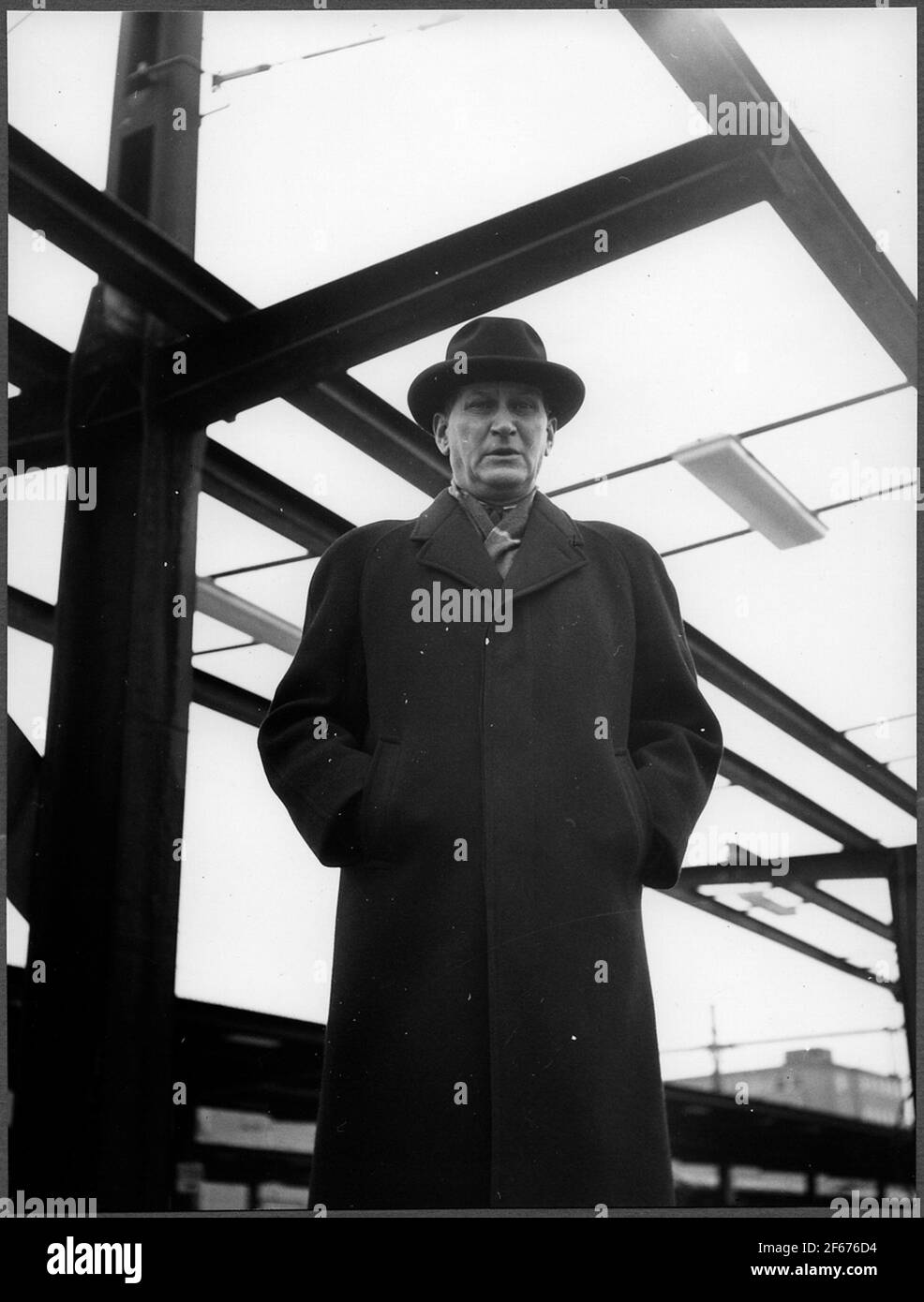 District Manager Bror Gustaf Olof Elwing Stock Photo - Alamy