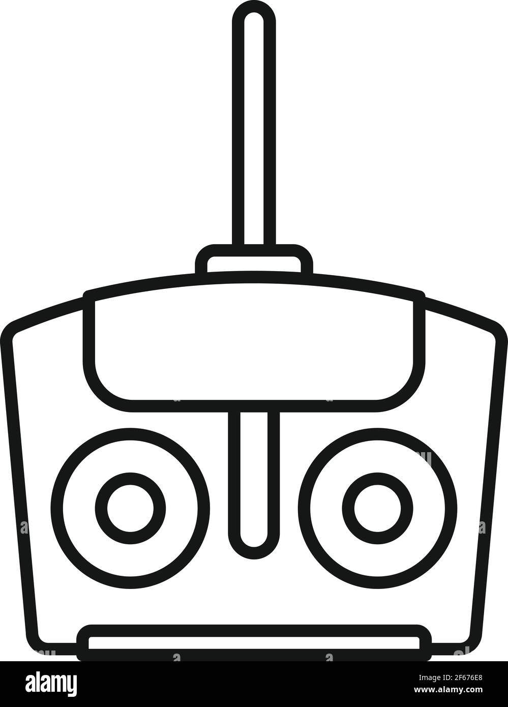 Drone remote control icon, outline style Stock Vector Image & Art - Alamy