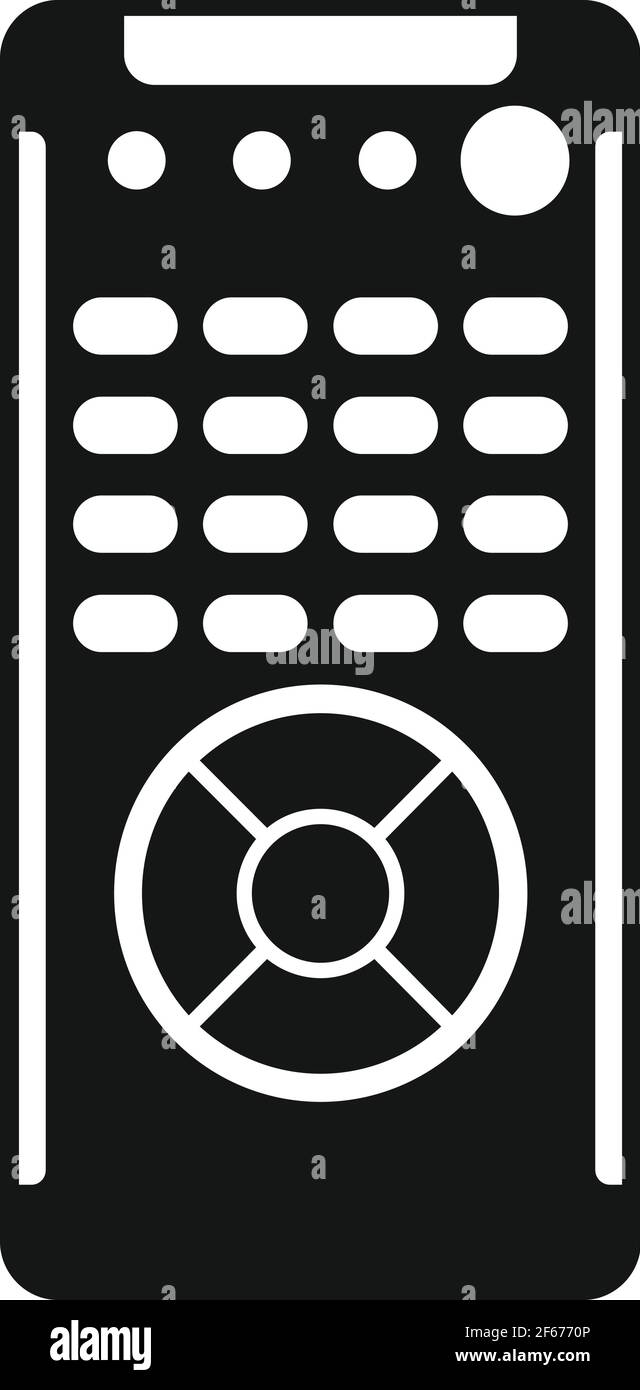 Channel remote control icon, simple style Stock Vector Image & Art - Alamy