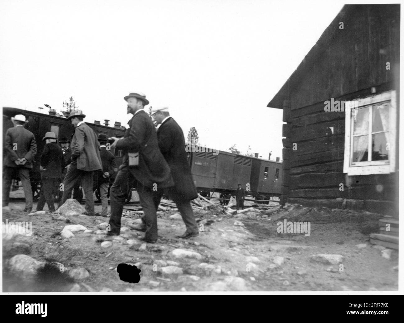 Traveling officials when inspecting the national border border Stock ...