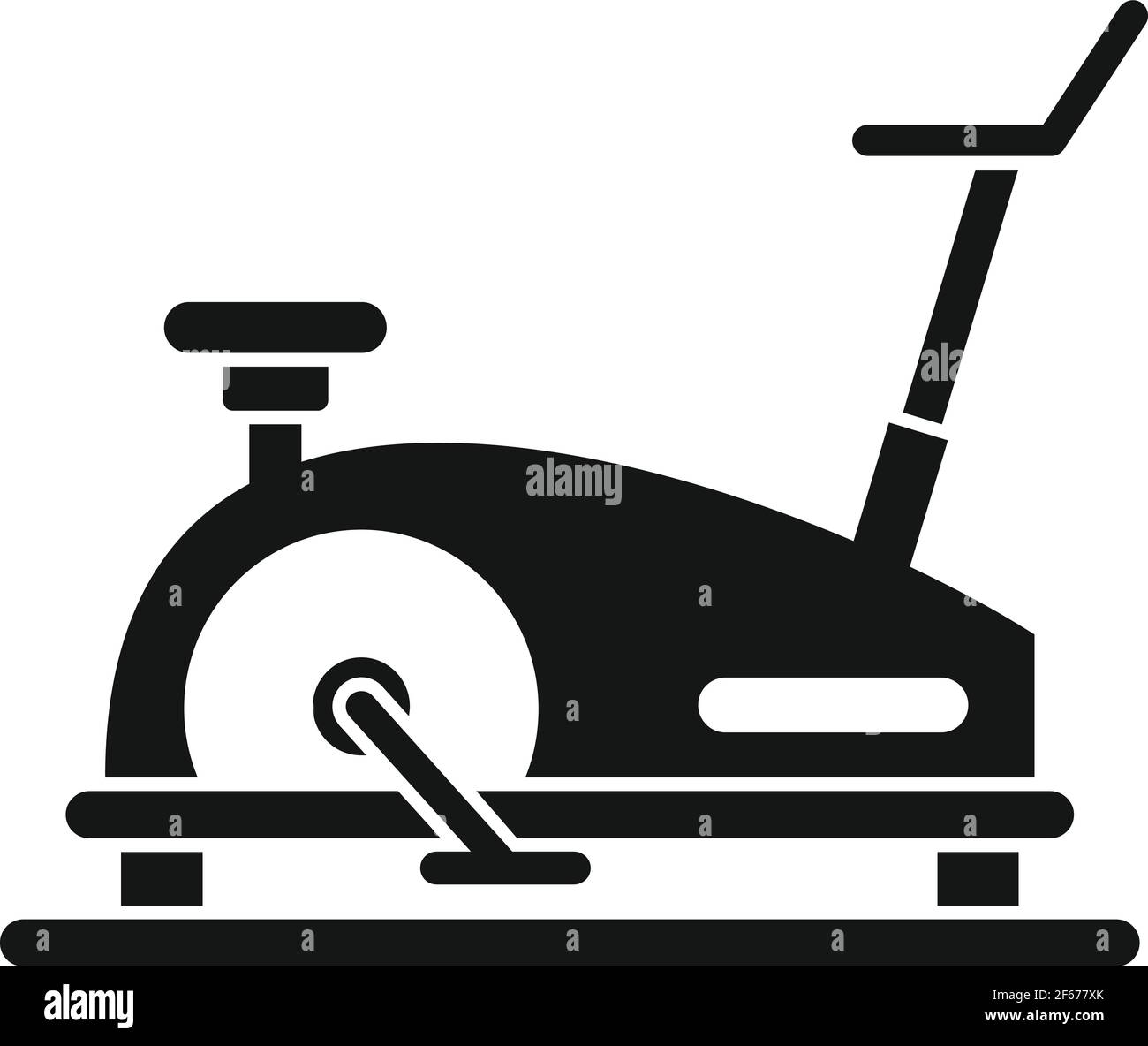 Fit exercise bike icon, simple style Stock Vector Image & Art - Alamy