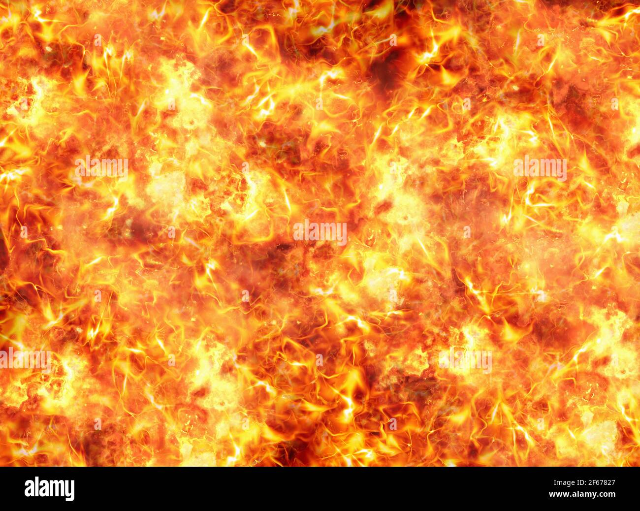 heat fire red lava of eruption volcano Stock Photo - Alamy