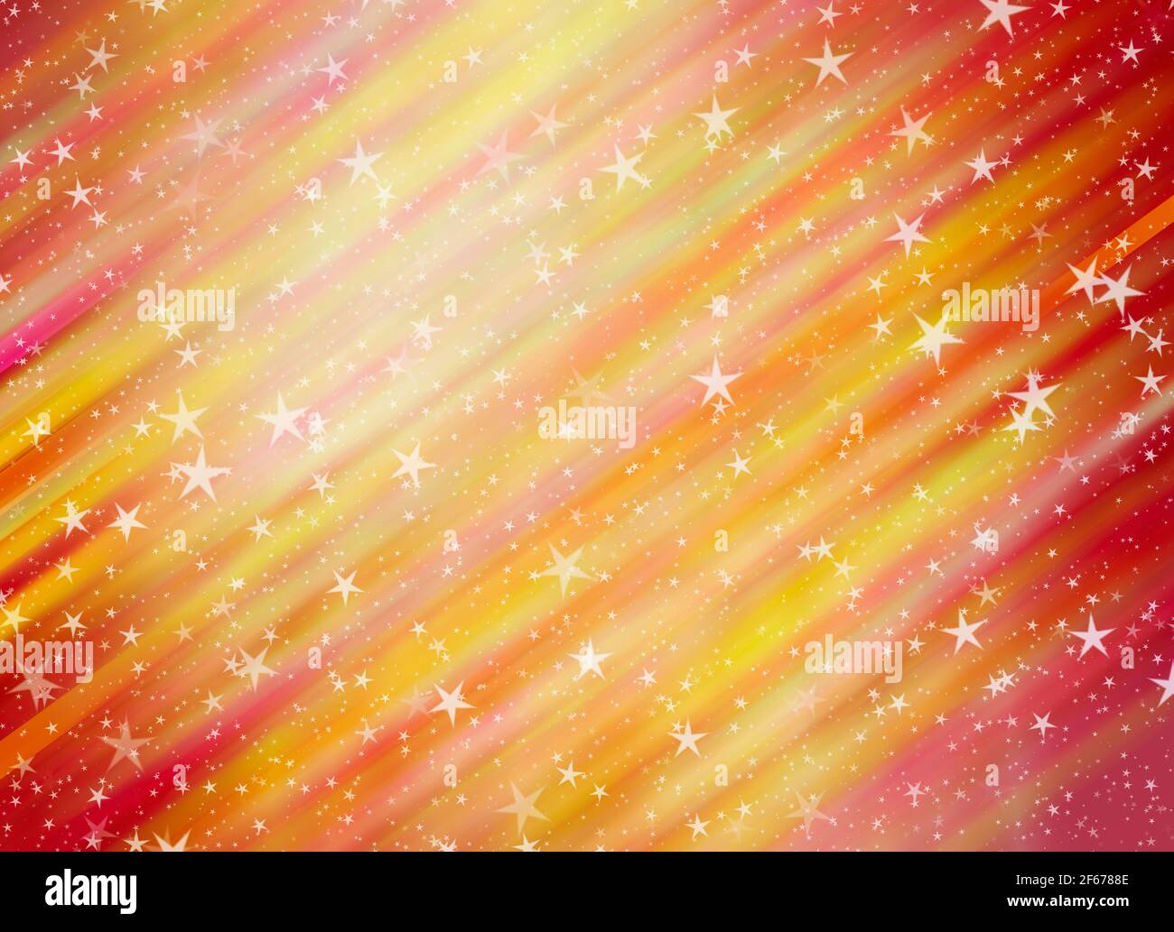 many painted stars on glow colorful background Stock Photo - Alamy