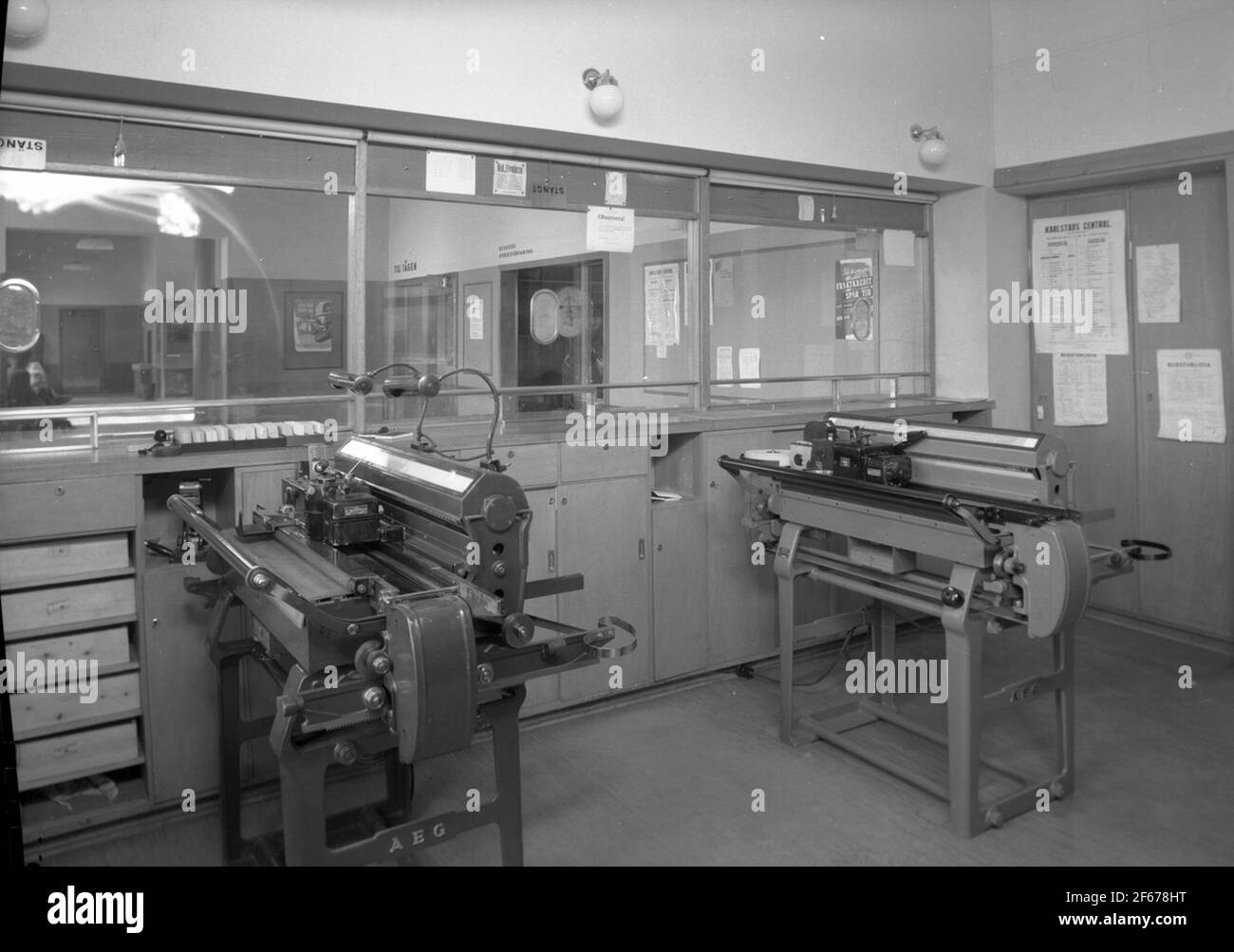 Self service ticket kiosk Black and White Stock Photos & Images - Alamy