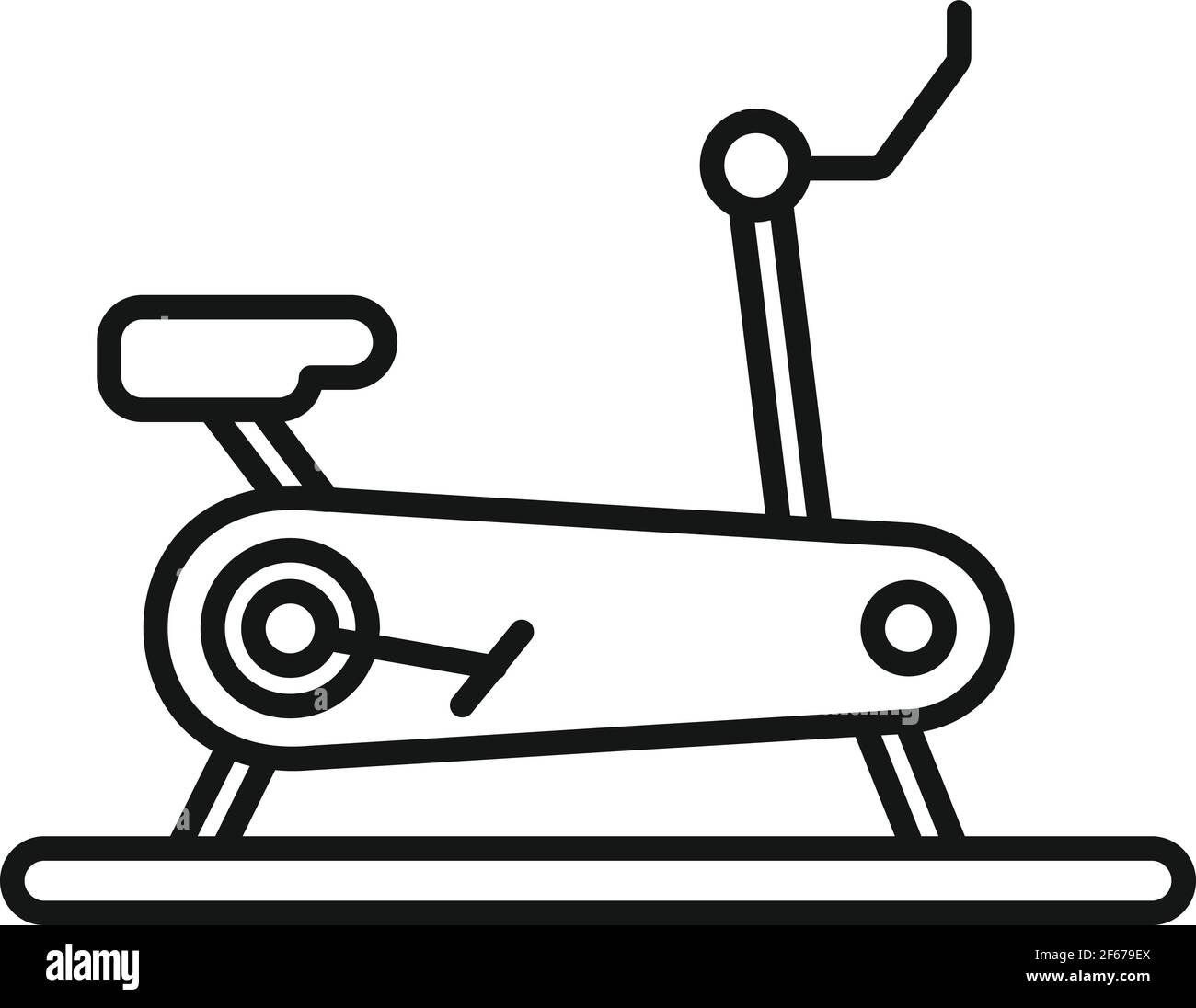 Indoor cycling training Stock Vector Images - Alamy