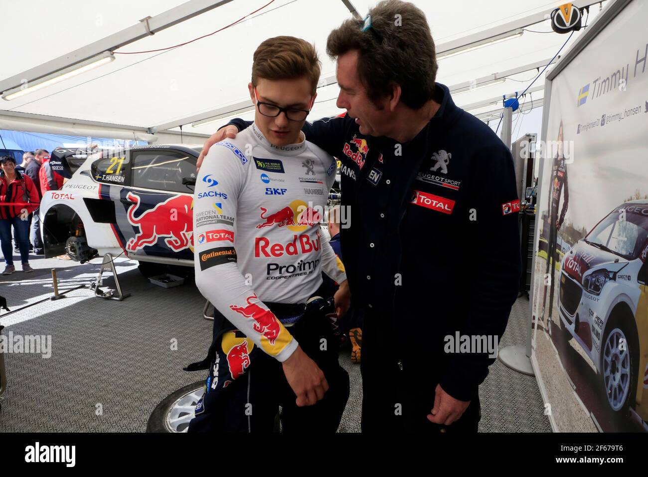 HANSEN Kevin Team Peugeot-Hansen ambiance portrait during the Coyote ...