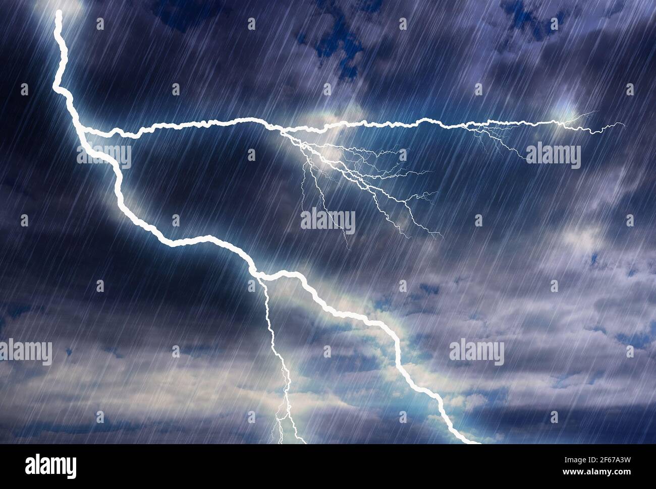 Rainstorm Background