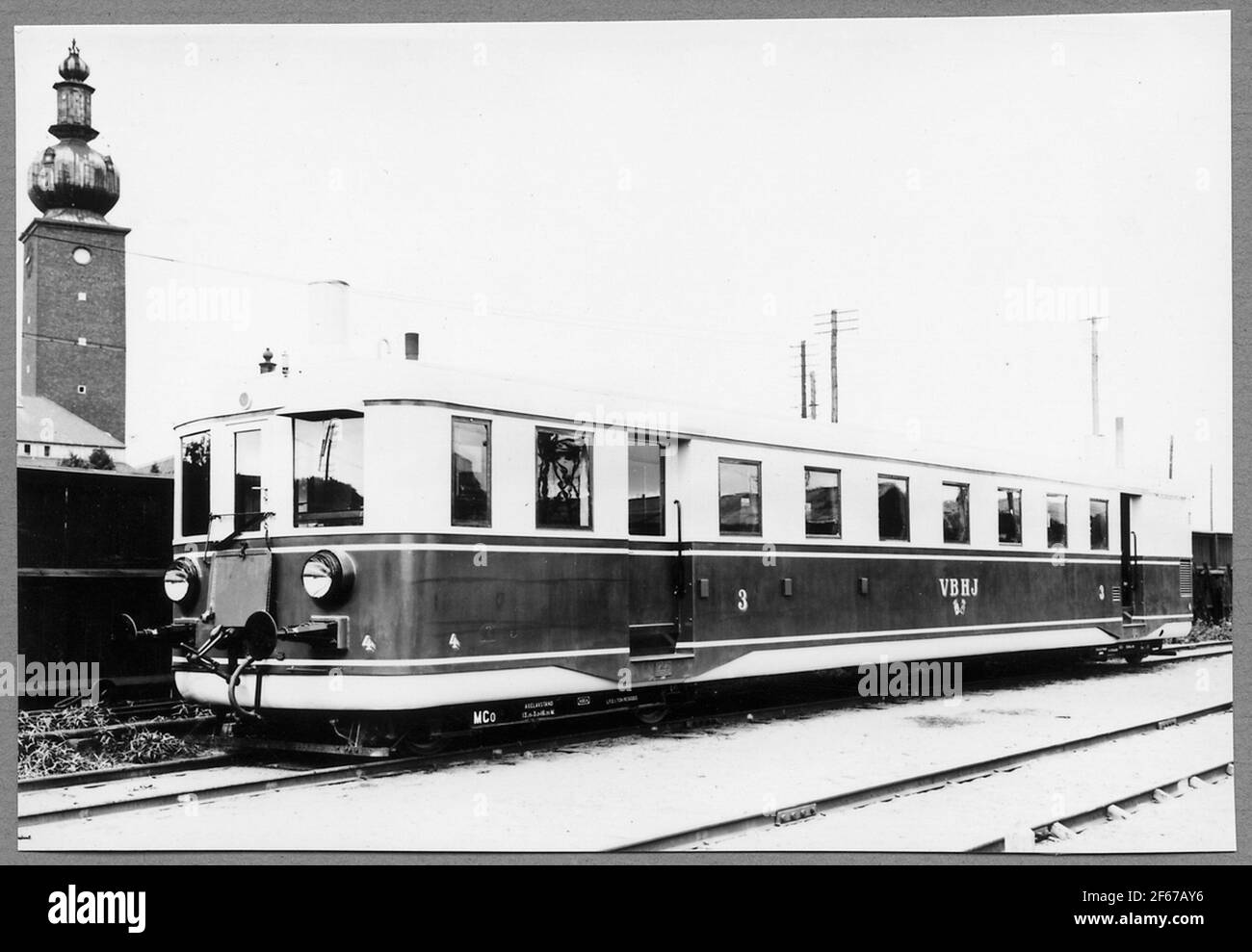 Varberg - Borås - Herrljunga railway, VBHJ MC0 4 Stock Photo - Alamy