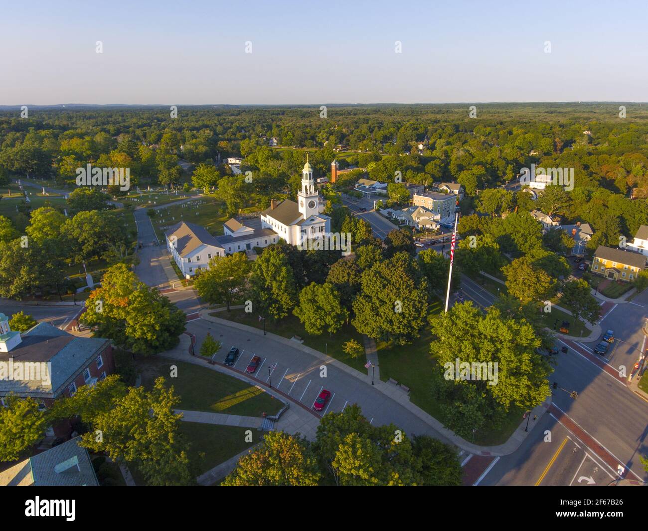 Downtown reading aerial hi-res stock photography and images - Alamy