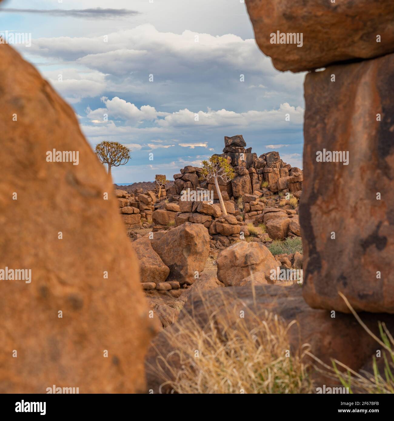 Massive Dolerite Rock Formations at Giant's Playground near ...