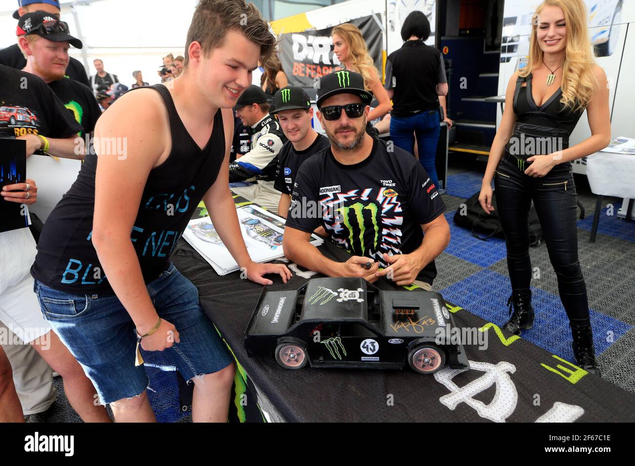 BLOCK Ken (usa) Hoonigan Racing Division Ford Focus RS ambiance ...