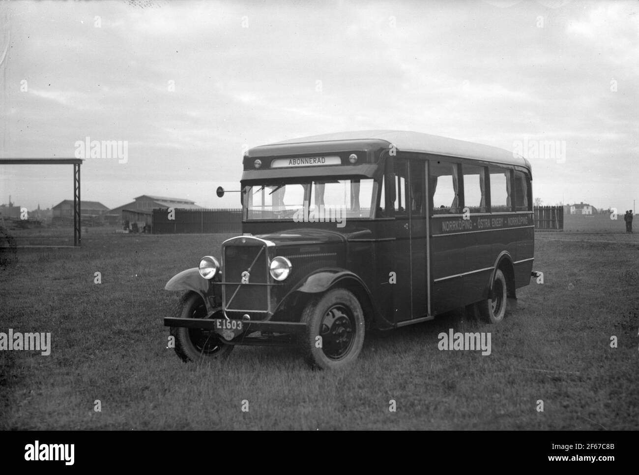 Volvo bus for Passel, Norrköping - Eastern Eneby. The body manufactured ...