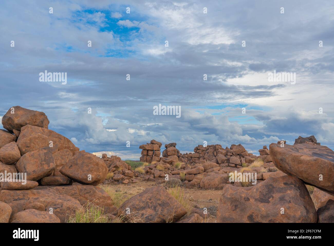 Massive Dolerite Rock Formations at Giant's Playground near ...