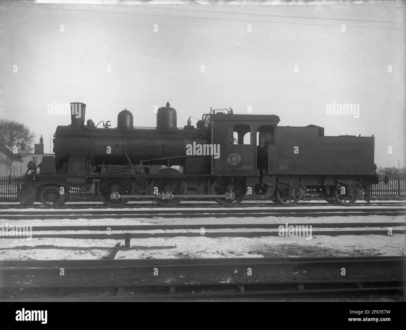 Malmö - Trelleborg's railway, MTJ Lok 13 Stock Photo - Alamy